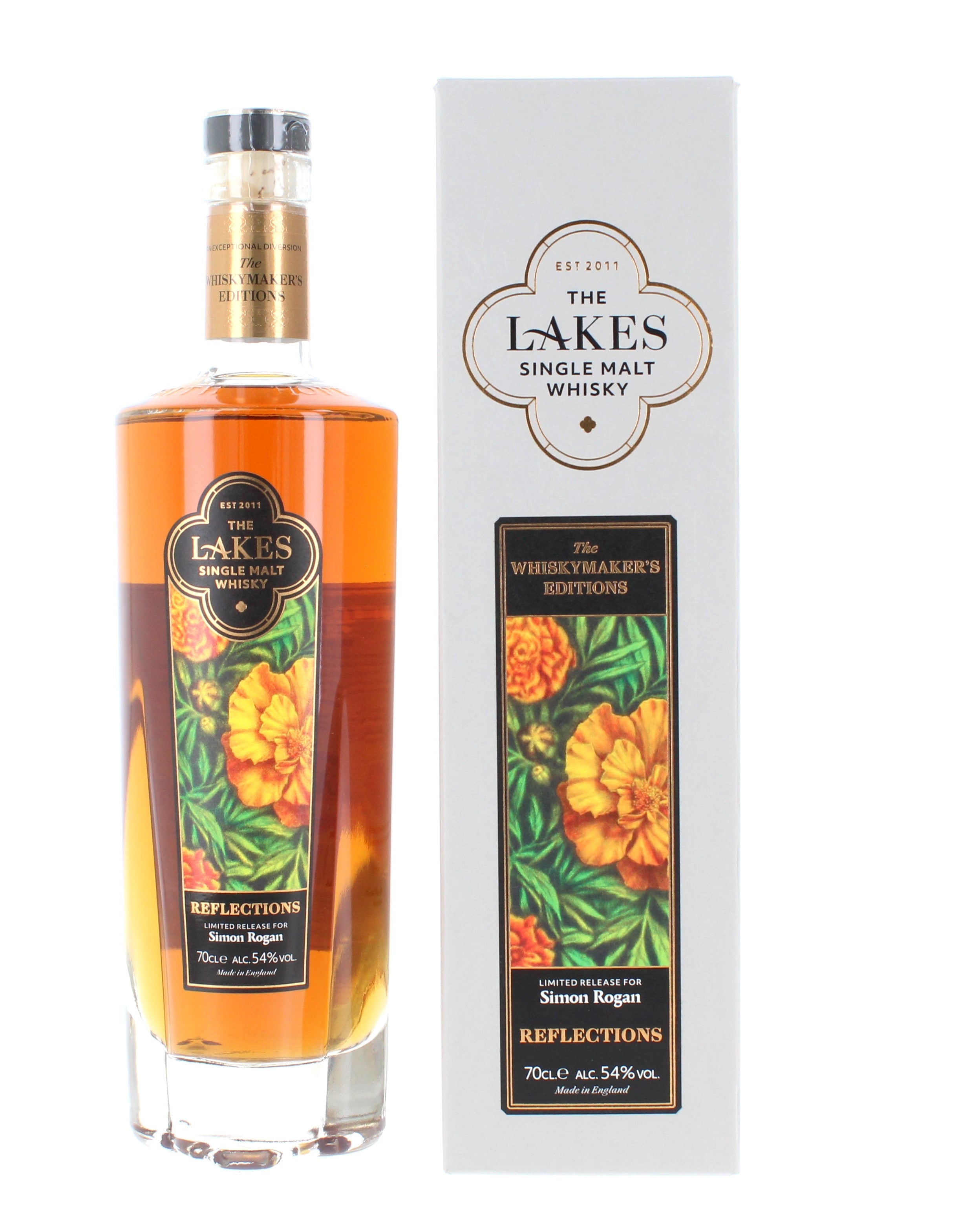 The Lakes Whiskymaker's Editions Reflections 70cl 54% – The Really Good Whisky Company
