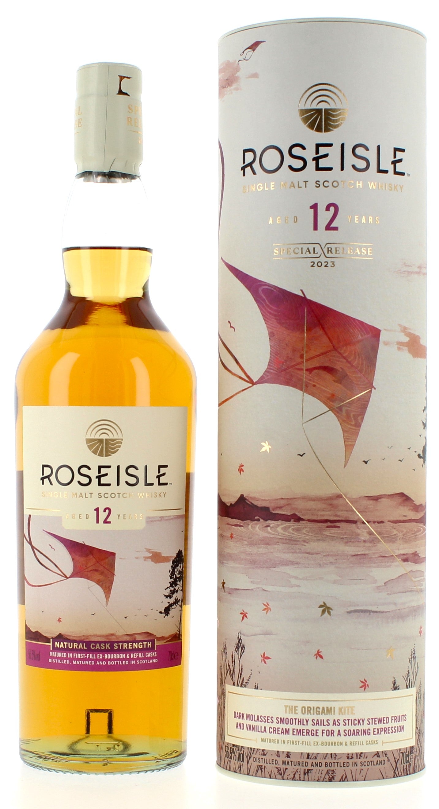 Roseisle 12 Year Old 2023 Origami Kite Special Release - 70cl 56.5% – The Really Good Whisky Company