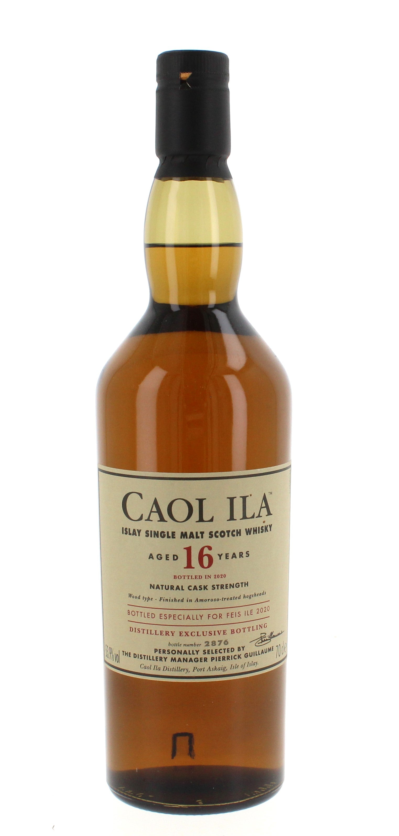 Caol Ila 16 Year Old - Fèis Ìle 2020 Whisky 70cl 53.9% – The Really ...