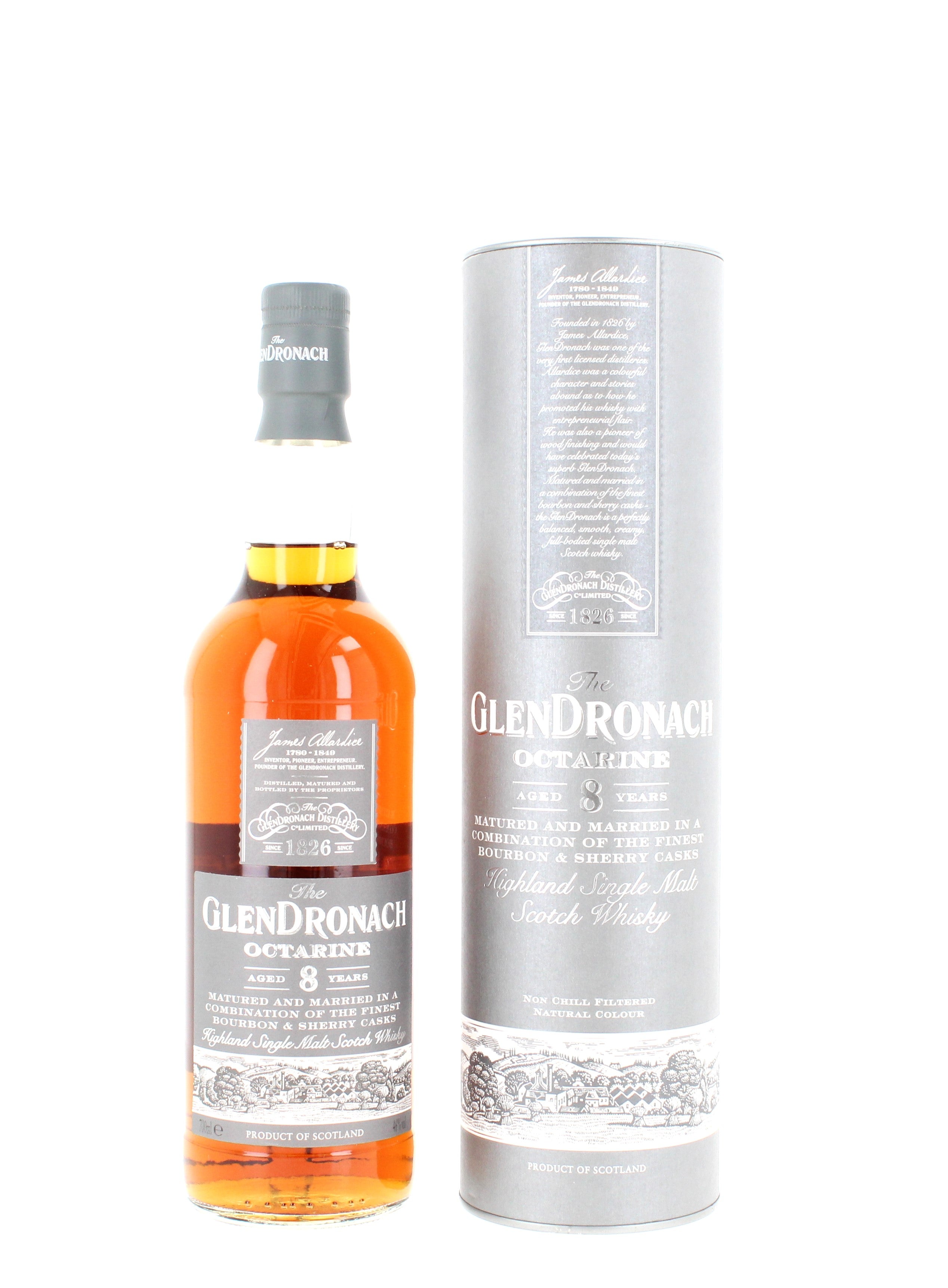 Glendronach 8 Year Old Octarine 70cl 46% – The Really Good Whisky Company