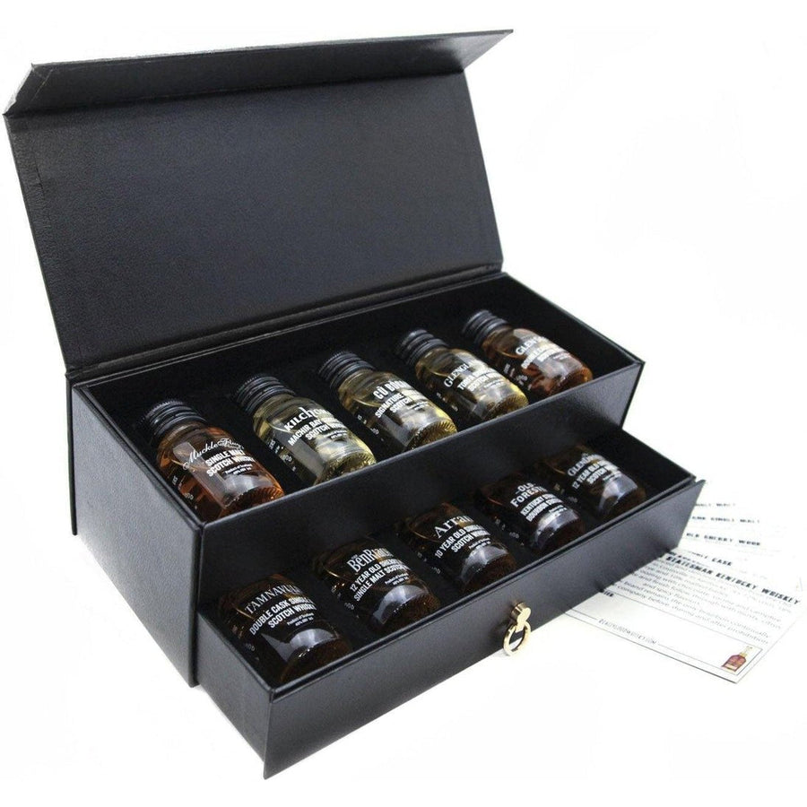 Whisky Tasting Gift Box 10 Malts to Try - A whisky tasting Experience ...